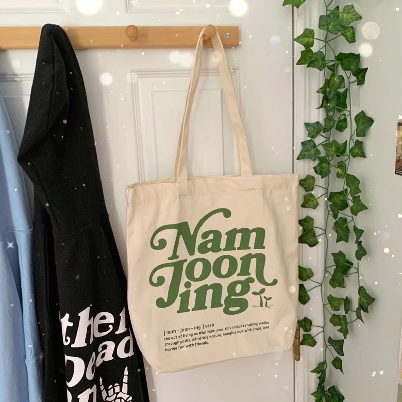 NAMJOONING TOTE BAG | Wondertees | Shopee Philippines