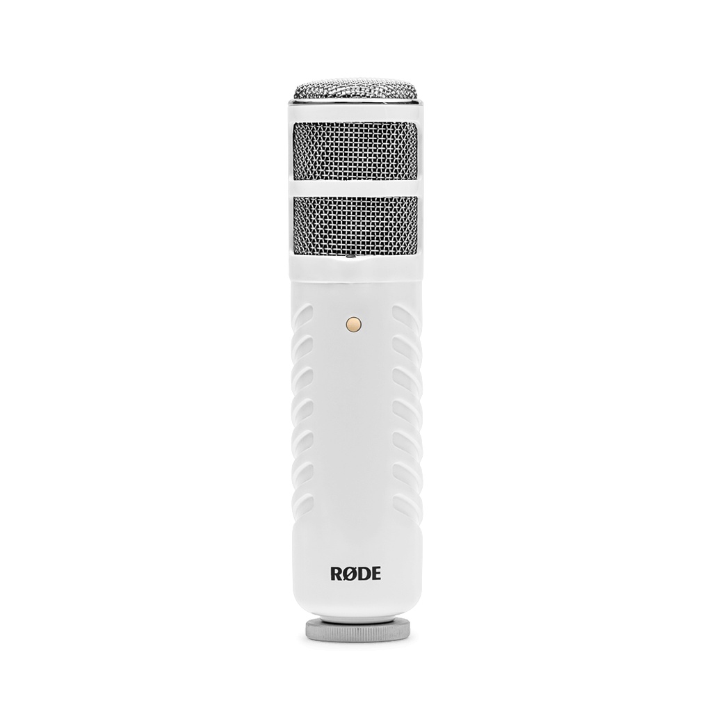 Rode Podcaster Dynamic USB Microphone with Internal Pop Shield (White ...