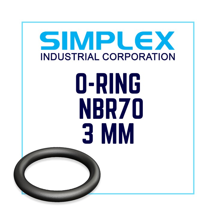 O-RING | NBR70 | 4 mm Cross-Section/ Thickness | SIZE: mm (OD x ID x ...