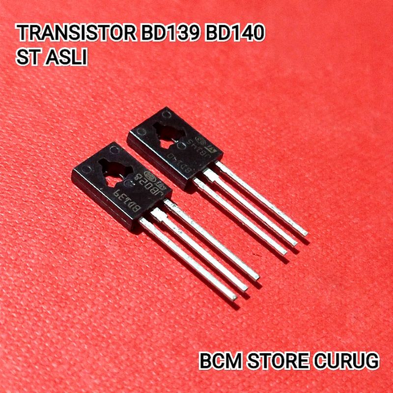 1 SET ORIGINAL BD139 BD140 ST TRANSISTORS | Shopee Philippines