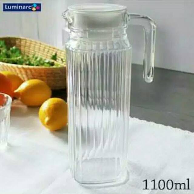 Luminarc Octime 1.1 Liter Pitcher Water Jug Luminarc 1100ml Water Jug ...