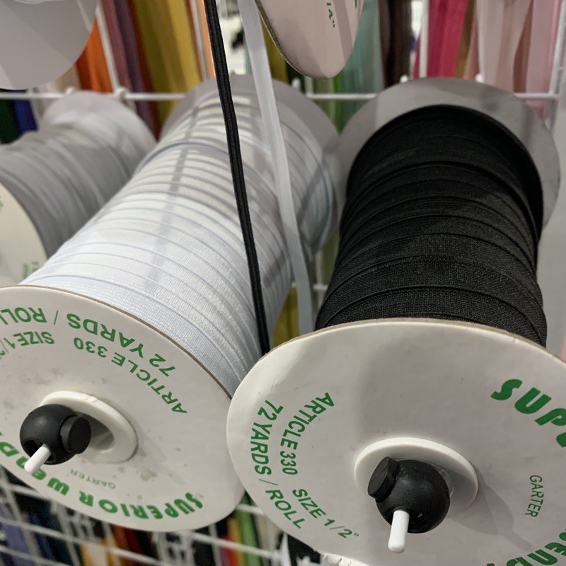 1/2” Half Inch Woven Elastic Flat Garter (Per Yard) | Shopee Philippines