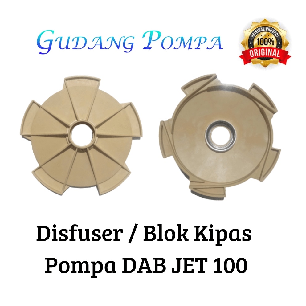 Disfuser/cup Fan Water Pump Dab Jet 100 | Shopee Philippines