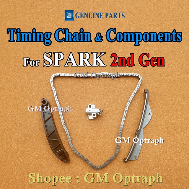 SPARK 2nd Gen 2011~2015 Timing Chain & Components Set (100% ORIGINAL GM ...