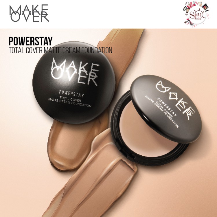 Make Over Powerstay Total Cover Matte Cream Foundation | Shopee Philippines