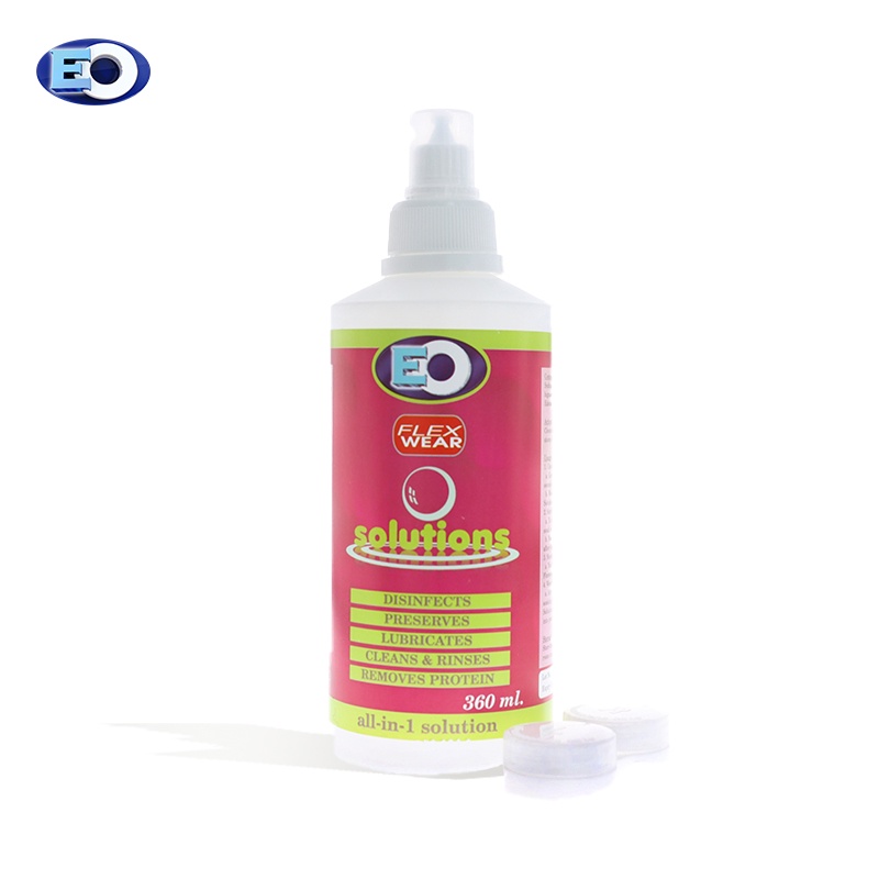 EO Flexwear All-In-1 Contact Lens Solution 360ml | Shopee Philippines