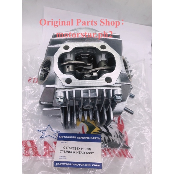 MOTORSTAR ZESTX110-2/N CYLINDER HEAD ASSY For Motorcycle Parts | Shopee ...