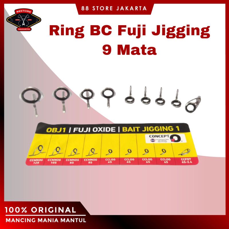 888storejakarta ring guide fuji bc/jigging - Fishing Rod ring | Shopee ...