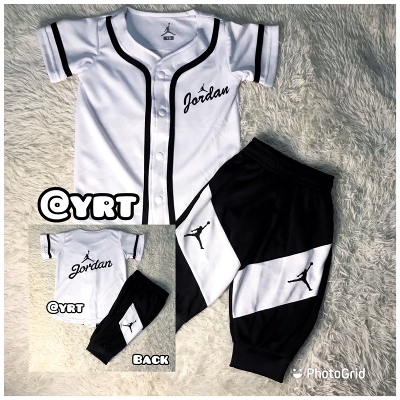 YRT94 JORDAN BASEBALL JERSEY KIDS TERNO | Shopee Philippines