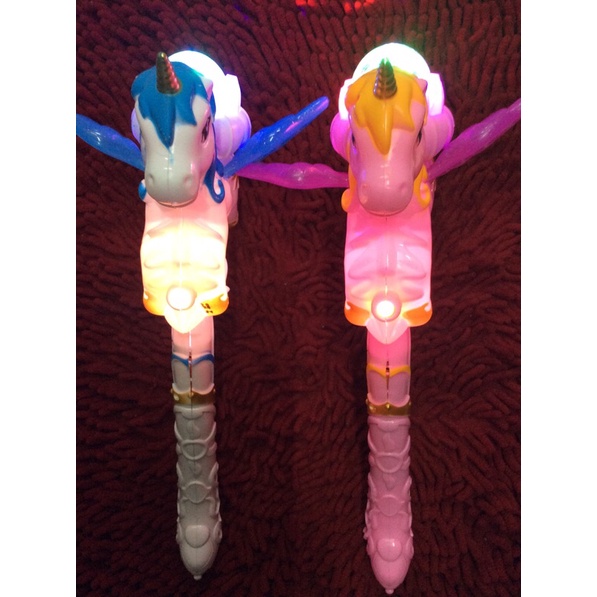 DXL FLASHING WITH SOUND UNICORN SPINNING TOY (FREE BATTERY) | Shopee ...