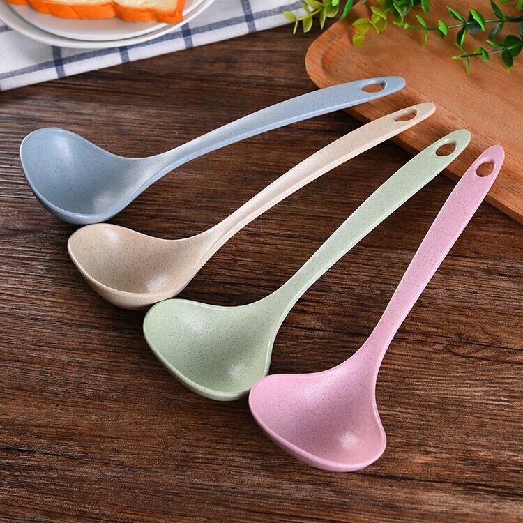 Straw Soup Spoon / Large Straw Soup Spoon / Straw Soup Ladle / Simple ...