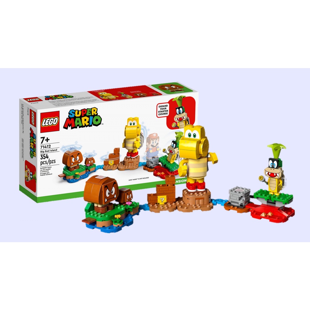 Lego Super Mario 71412 Big Bad Island Expansion Set | Shopee Philippines