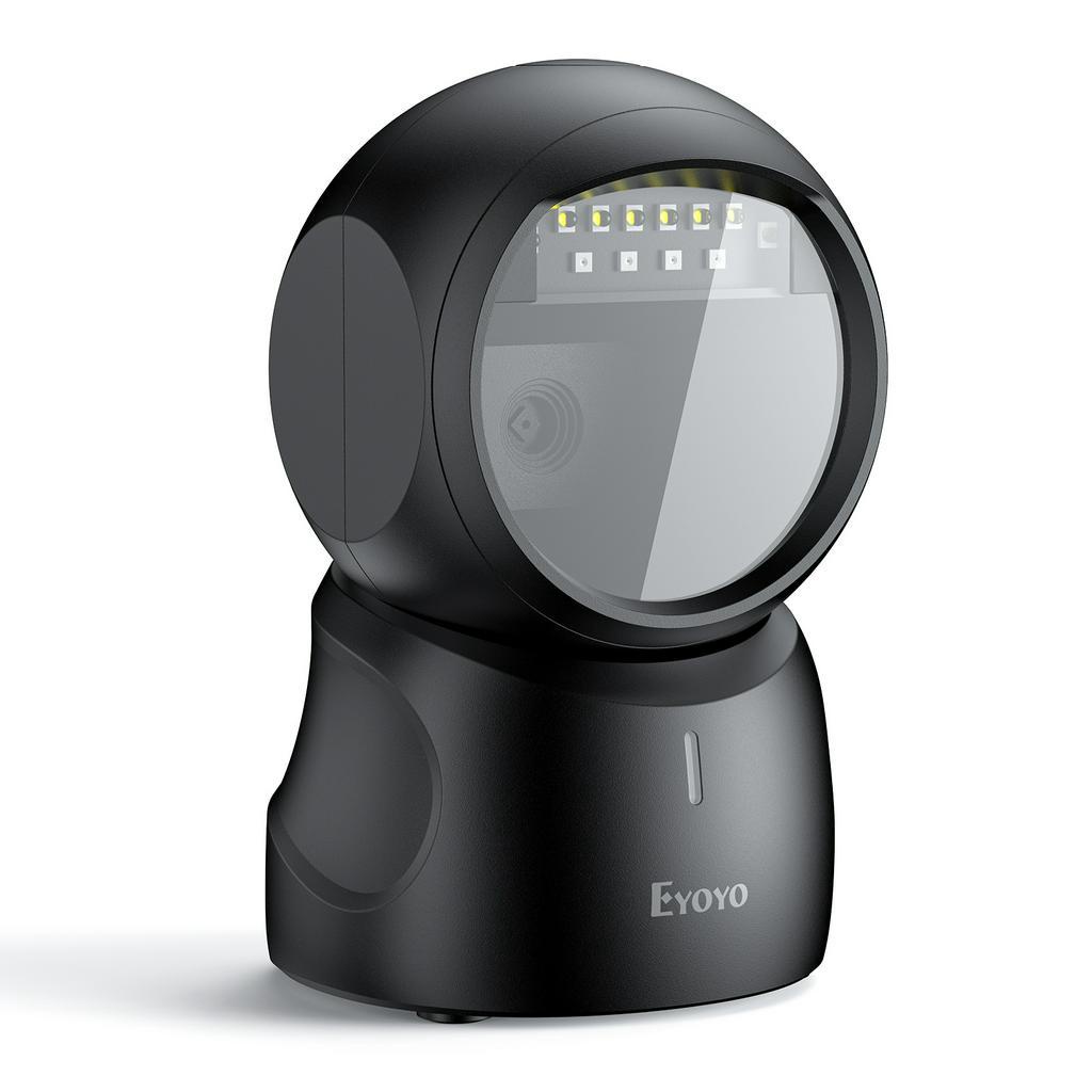 Eyoyo 2D QR Desktop Barcode Scanner, with Automatic Sensing Scanning ...