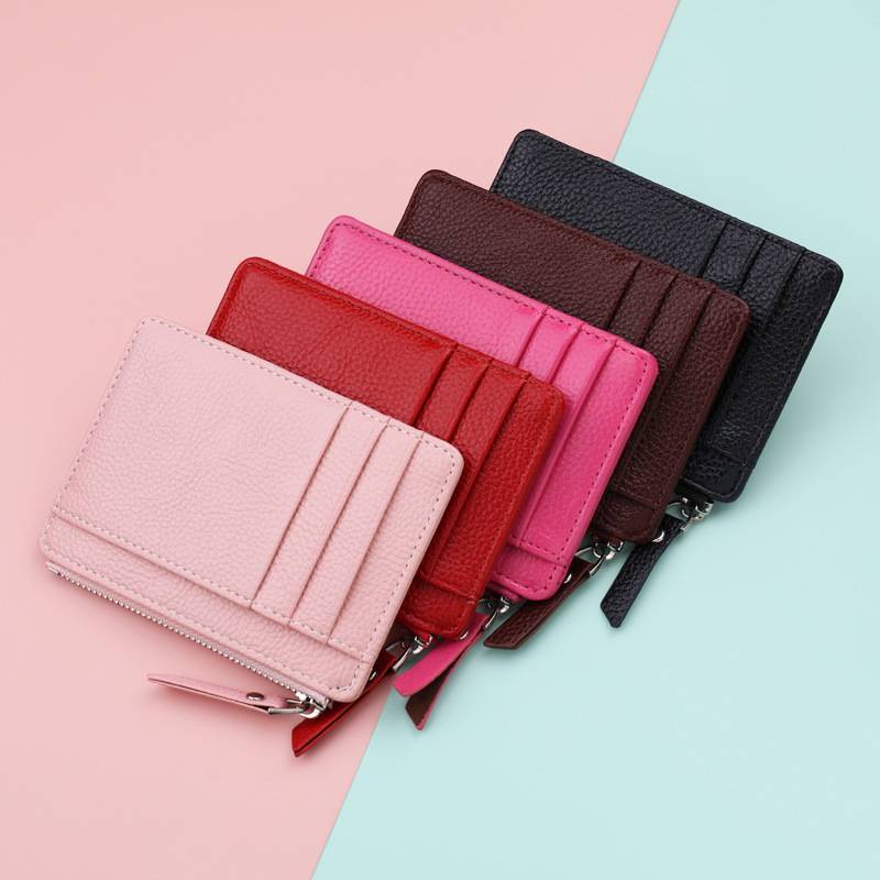 New Arrival Mini Women's Leather Wallet With Coin Pocket Small Money ...