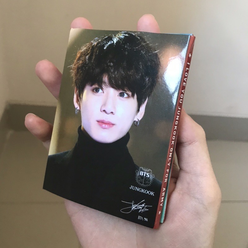 Bts Merchandise Jungkook Memo Pad (Non Official) | Shopee Philippines