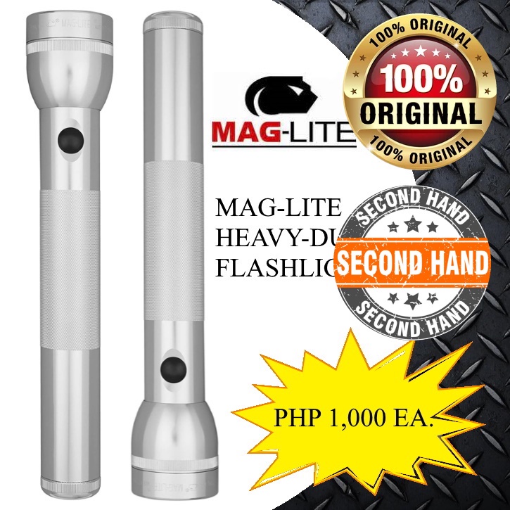 Maglite Heavy-Duty Flashlights (Incandescent Bulb) | Shopee Philippines