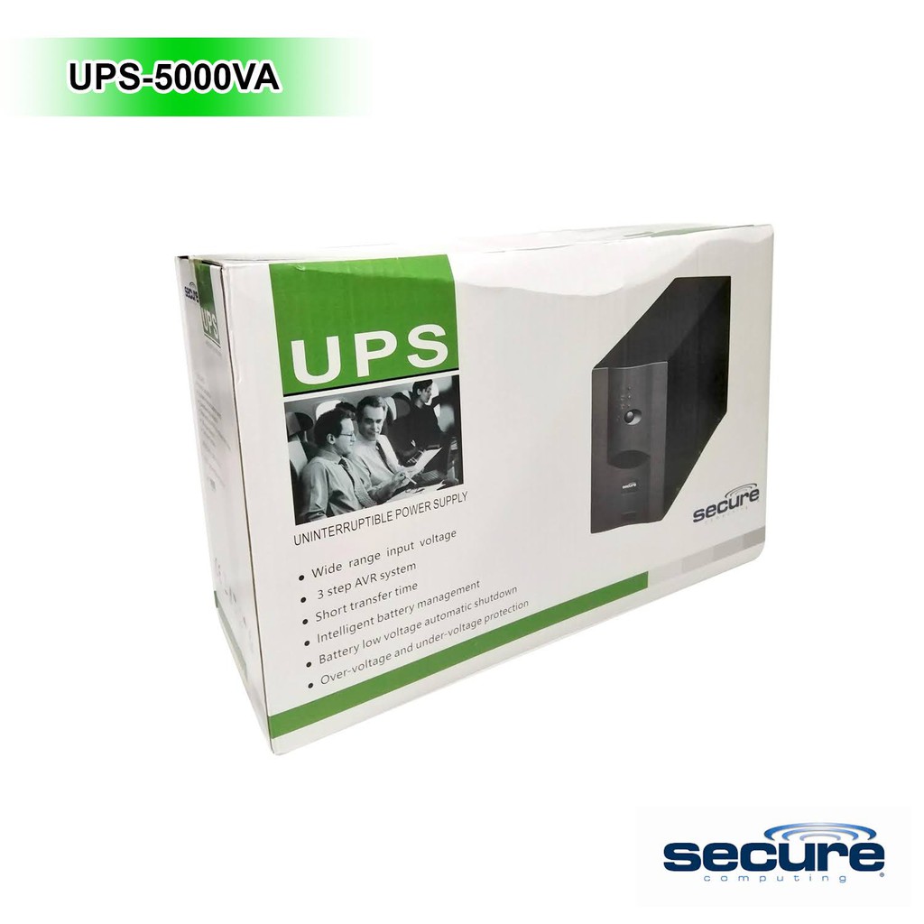 Secure UPS 5000VA Uninterruptible Power Supply | Shopee Philippines