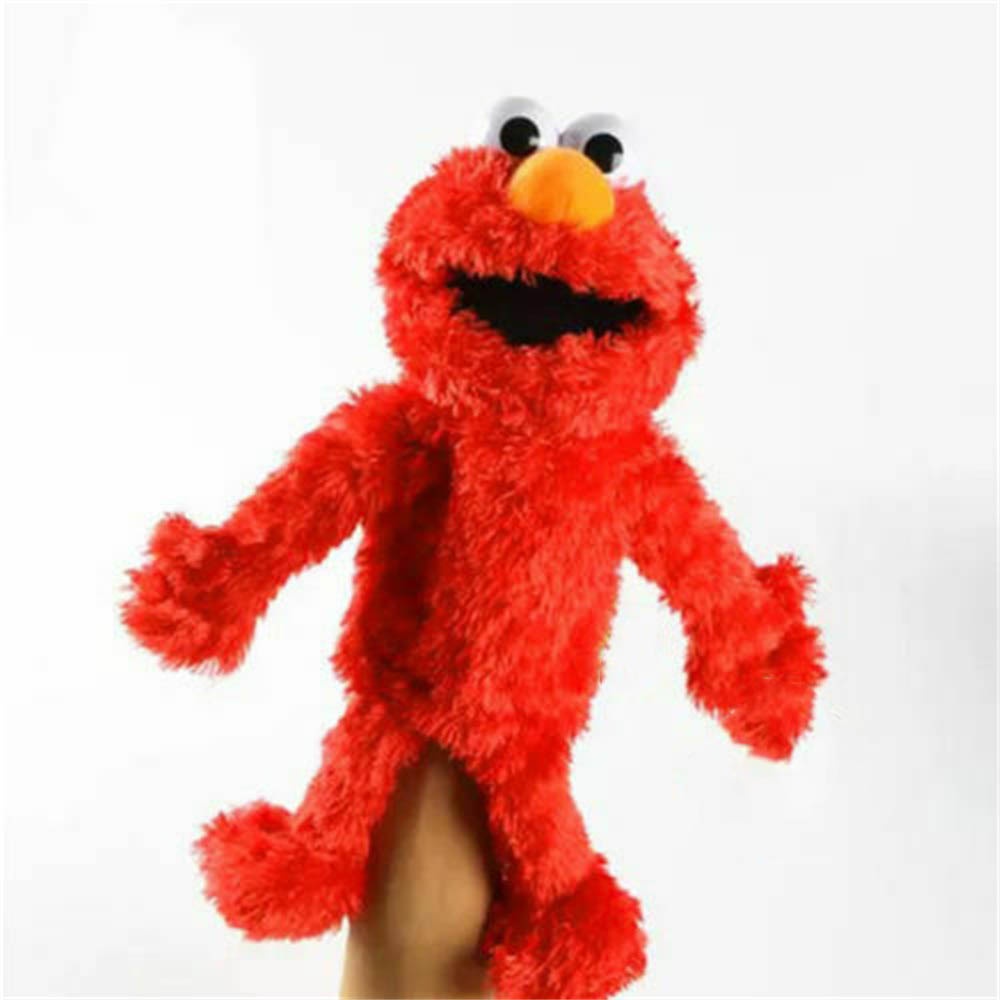 14" Living Hand Puppets Elmo Cookie Monster Sesame Street Soft Plush ...