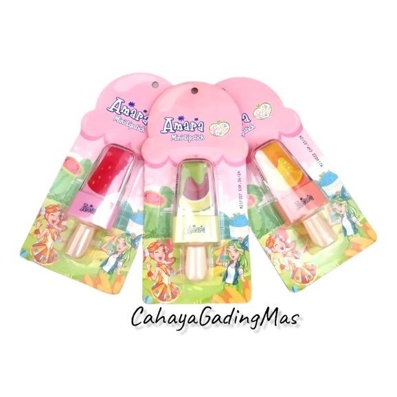 Amara MINI LIPSTICK ALL VARIANTS/LIPSTICK For Children | Shopee Philippines