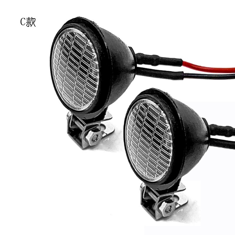 18-20mm Retro Round Roof Light/cross-country Searchlight Headlight ...