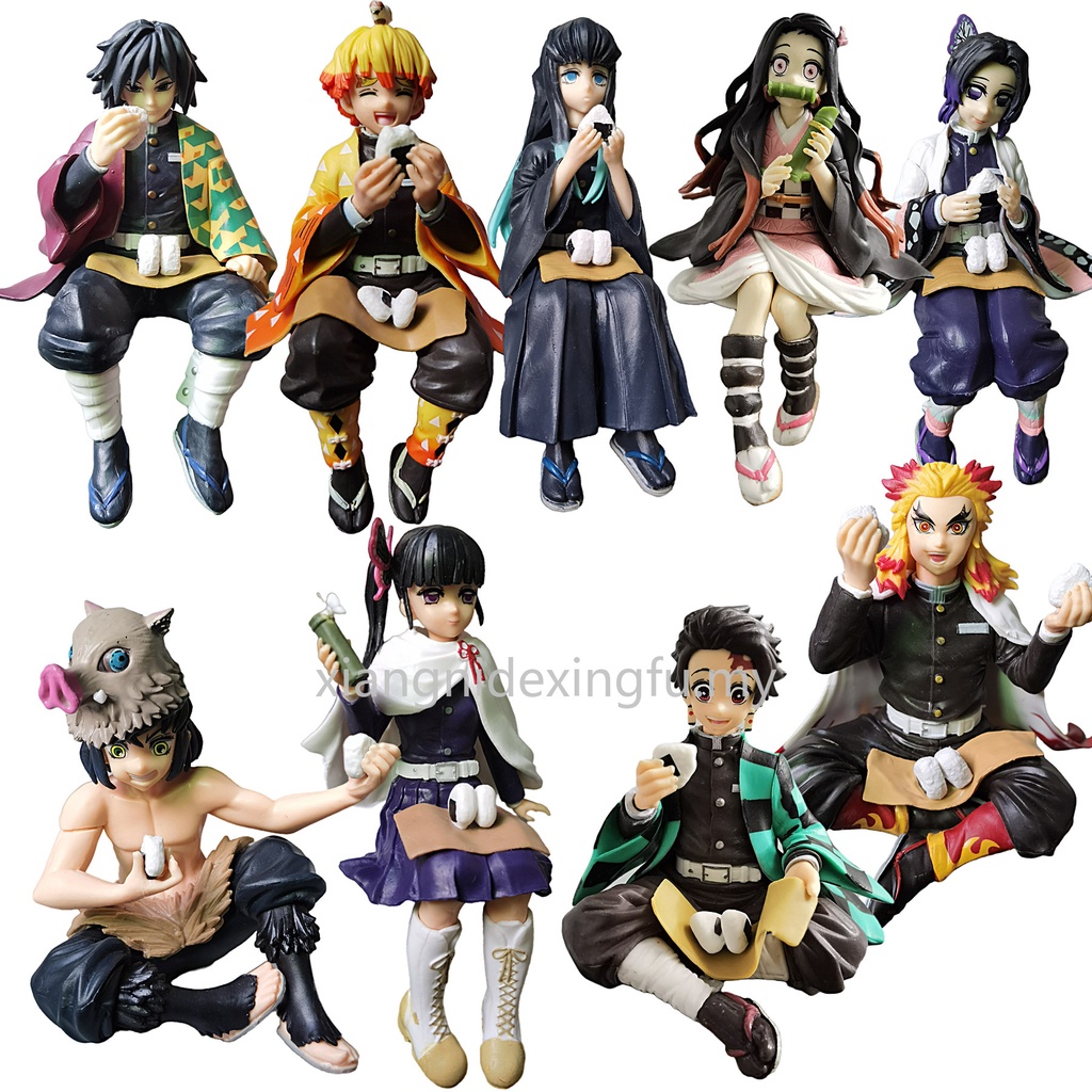 Action Figure Demon Slayer Car Decoration Sitting Position Tanjirou ...