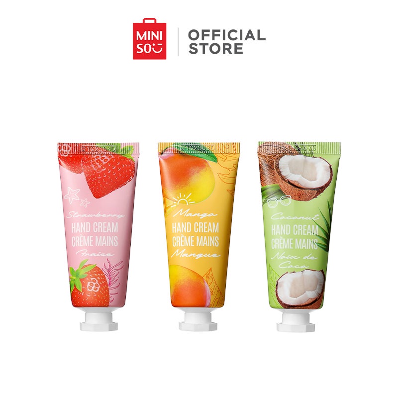 MINISO Fresh Fruit Energy 2.0 Hand Cream Set | Shopee Philippines