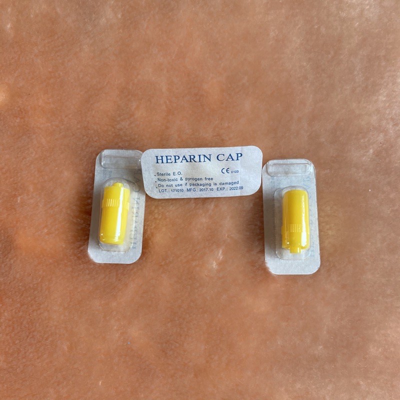Heparin Cap (hep lock) | Shopee Philippines