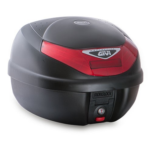 Givi black motorbike trunk without light E30T 30Liter | Shopee Philippines