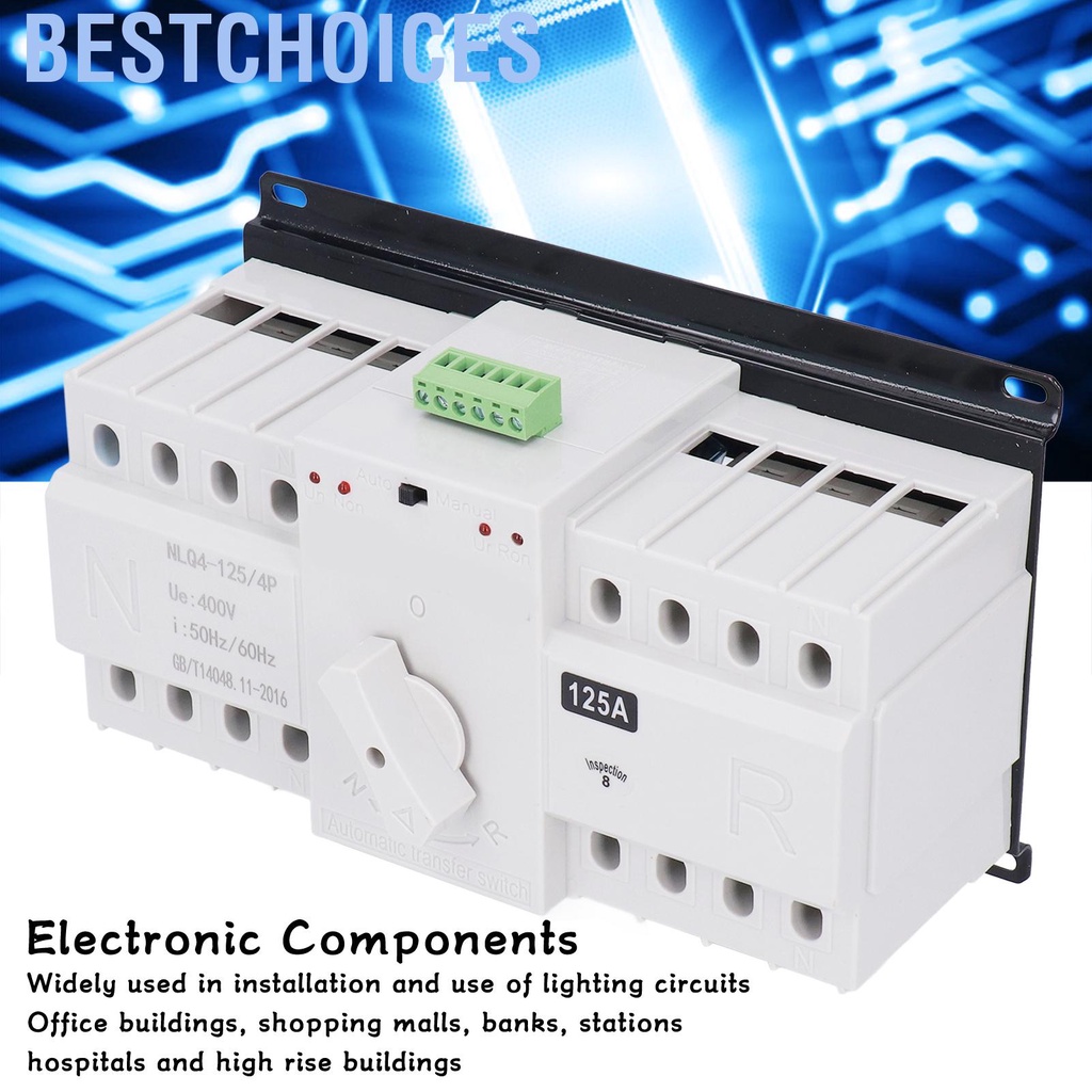 Bestchoices Dual Power Automatic Transfer Switch Changeover CB Grade ...