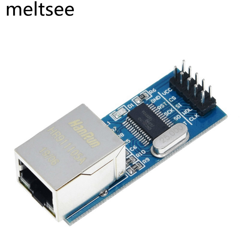 Mini ENC28J60 Ethernet LAN Network Module For Arduino 51 AVR SPI PIC STM32 LPC | Shopee Philippines