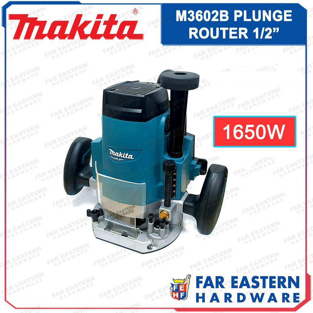 MAKITA MT Plunge Router 1/2" for Wood 1650W M3602B | M3600B MKPTCD ...