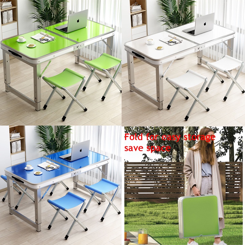 Folding Dining Table and Chair Folding Table Household Dining Tables ...