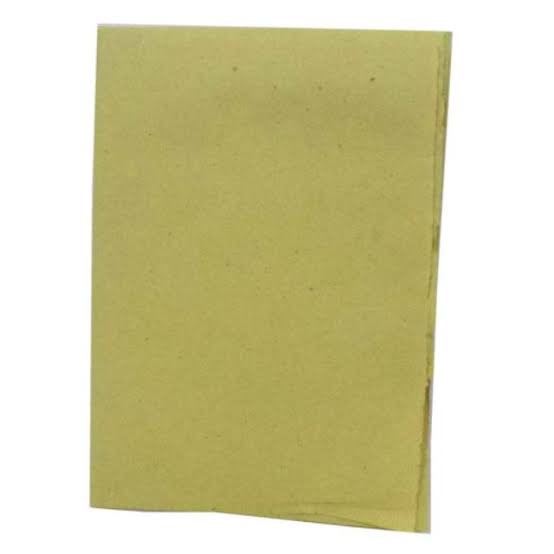 Manila paper (yellow) | Shopee Philippines