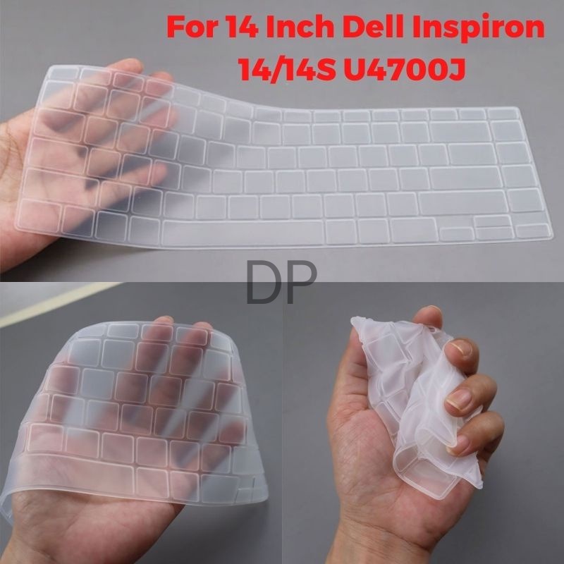 Dell Inspiron 14/14S U4700 Ultra-Thin Soft Silicone Keyboard Sticker ...
