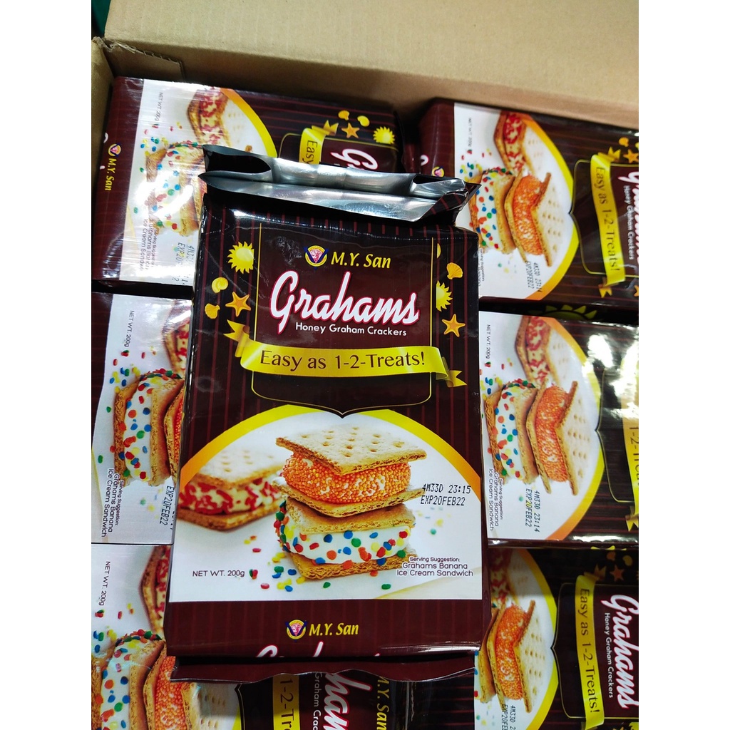 MY San Graham Crackers 200g | Shopee Philippines