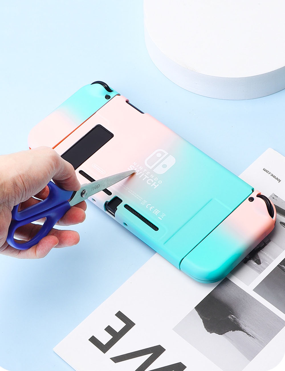 Fit Nintendo Switch Shell Case Game Console Protective Hard Shell Cover ...