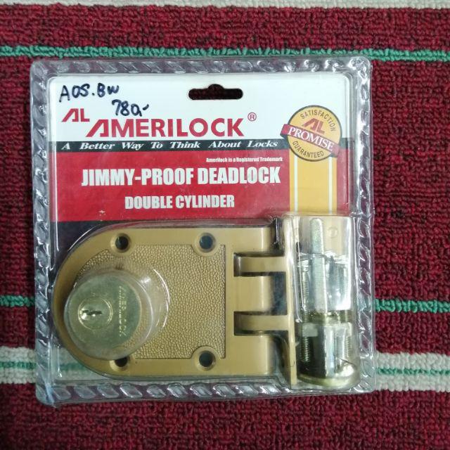 Amerilock Jimmy Proof Deadlock (Single #AL275 / Double #AL280) | Shopee ...