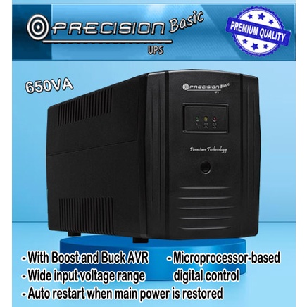 Precision Basic 650va UPS | Shopee Philippines