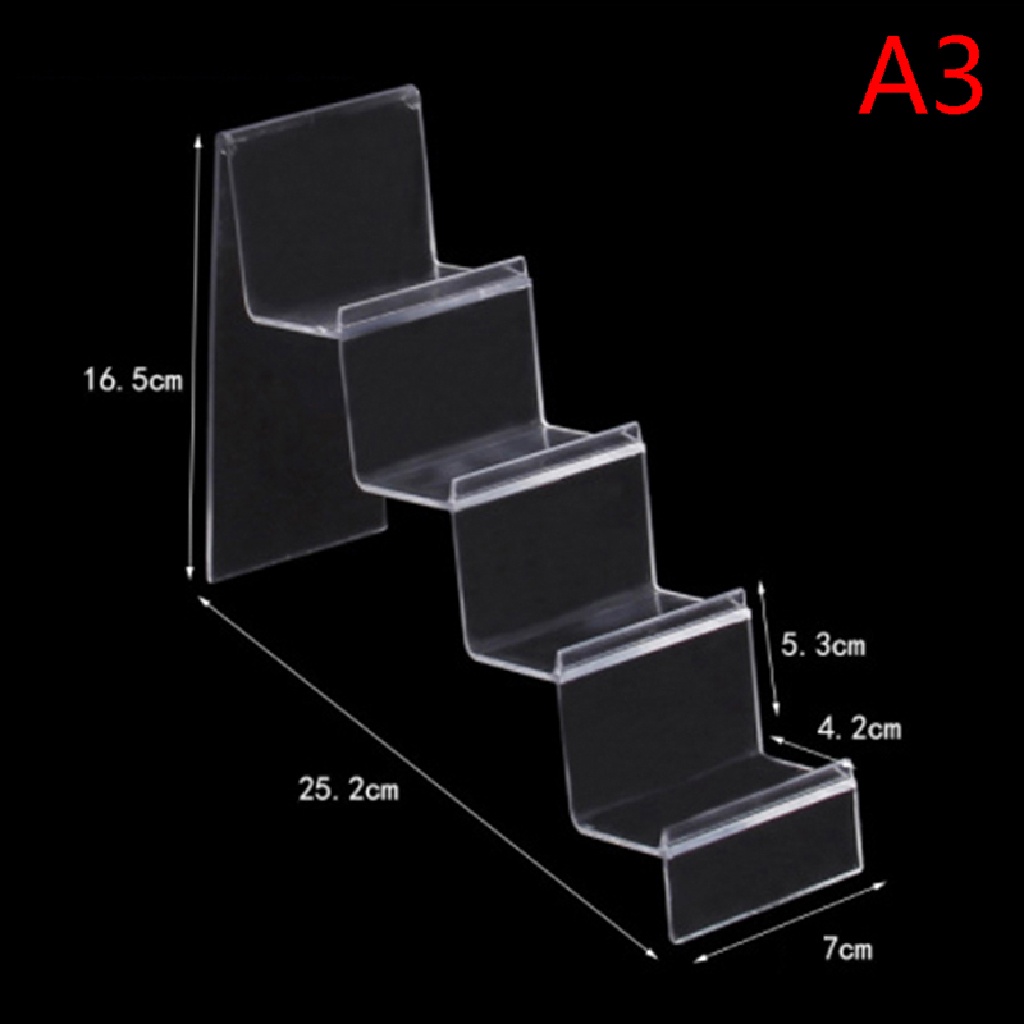 【HGPH】 Acrylic Display Shelf Cellphone Wallet Glasses Rack Multilayers ...