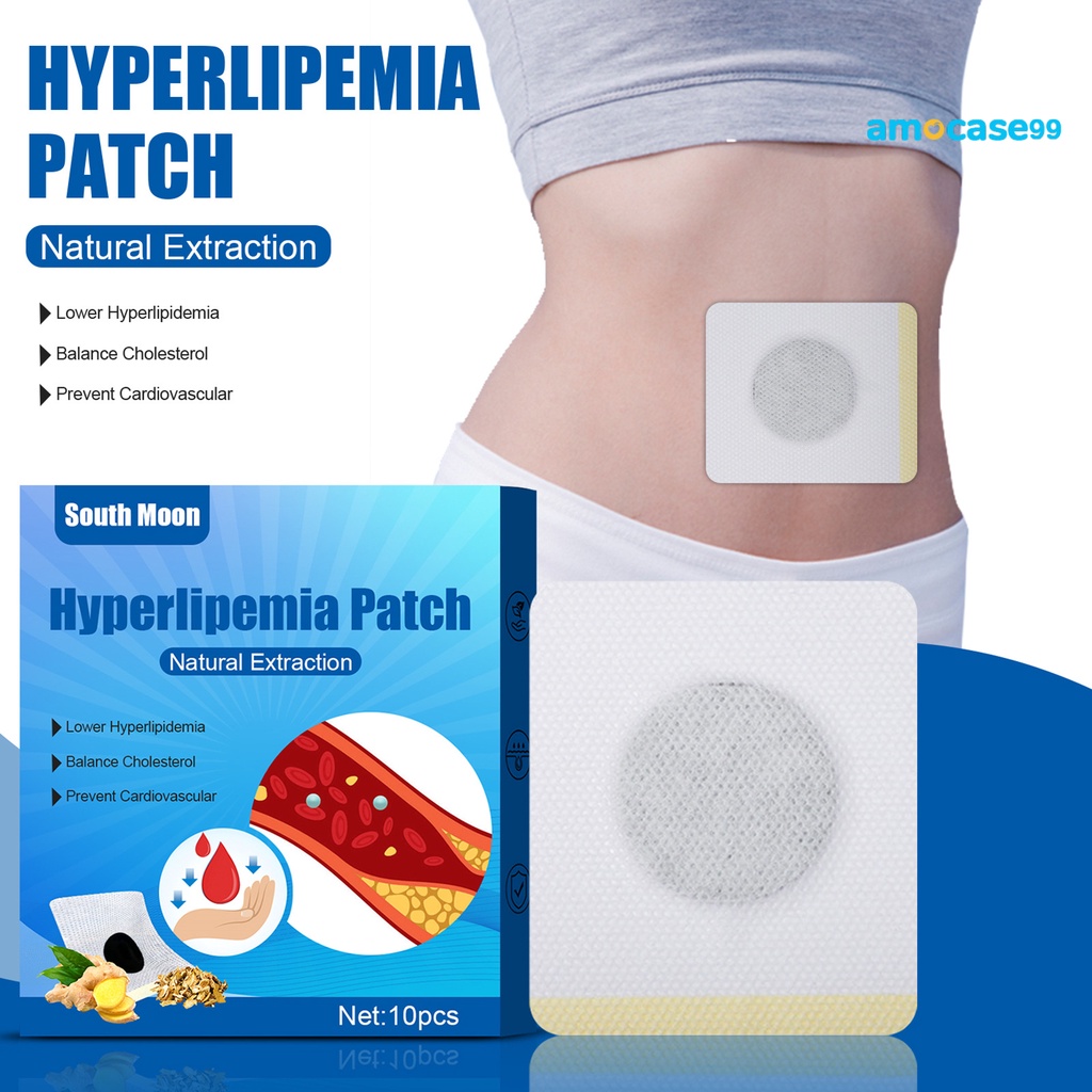AM Hyperlipemia Patch Mild to Balance Cholesterol Ingredient Lower ...