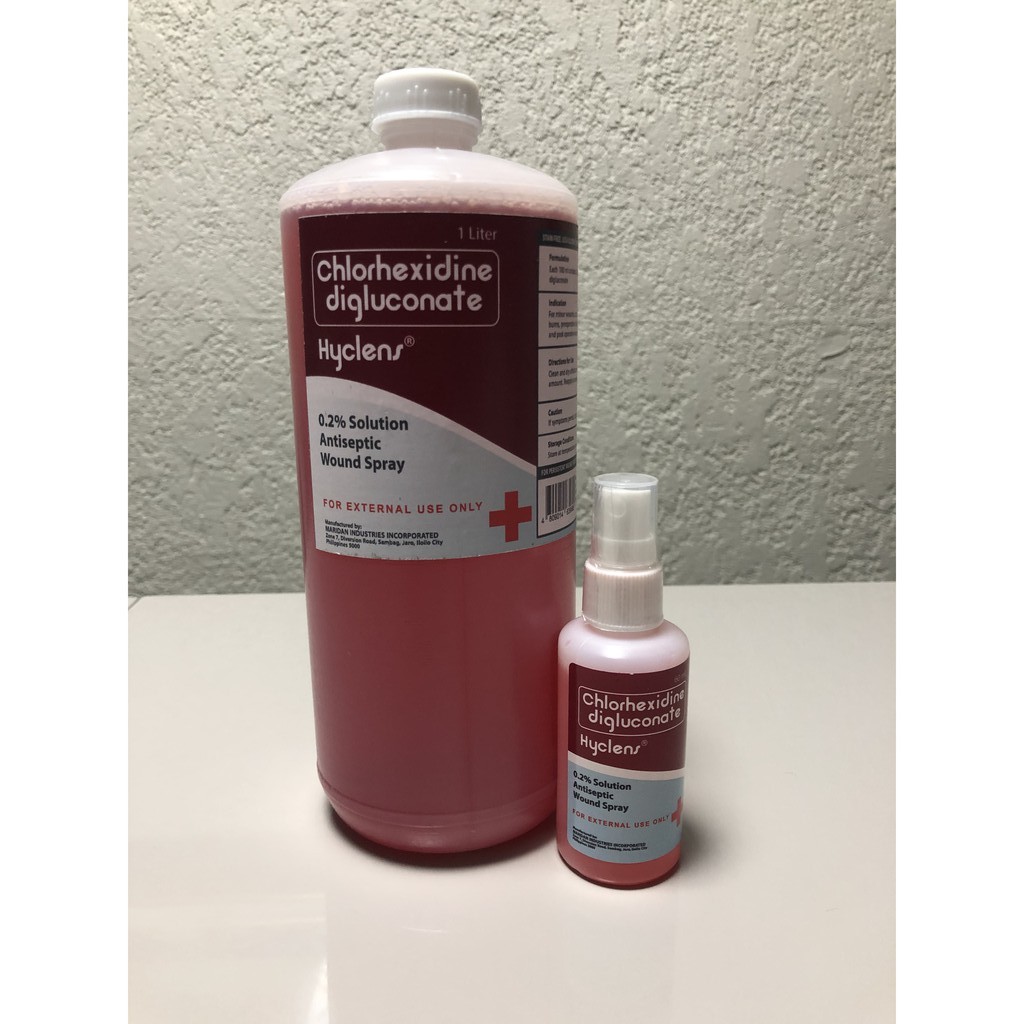 Hyclens Wound Spray 1L refill w/ FREE 60mL spray | Shopee Philippines
