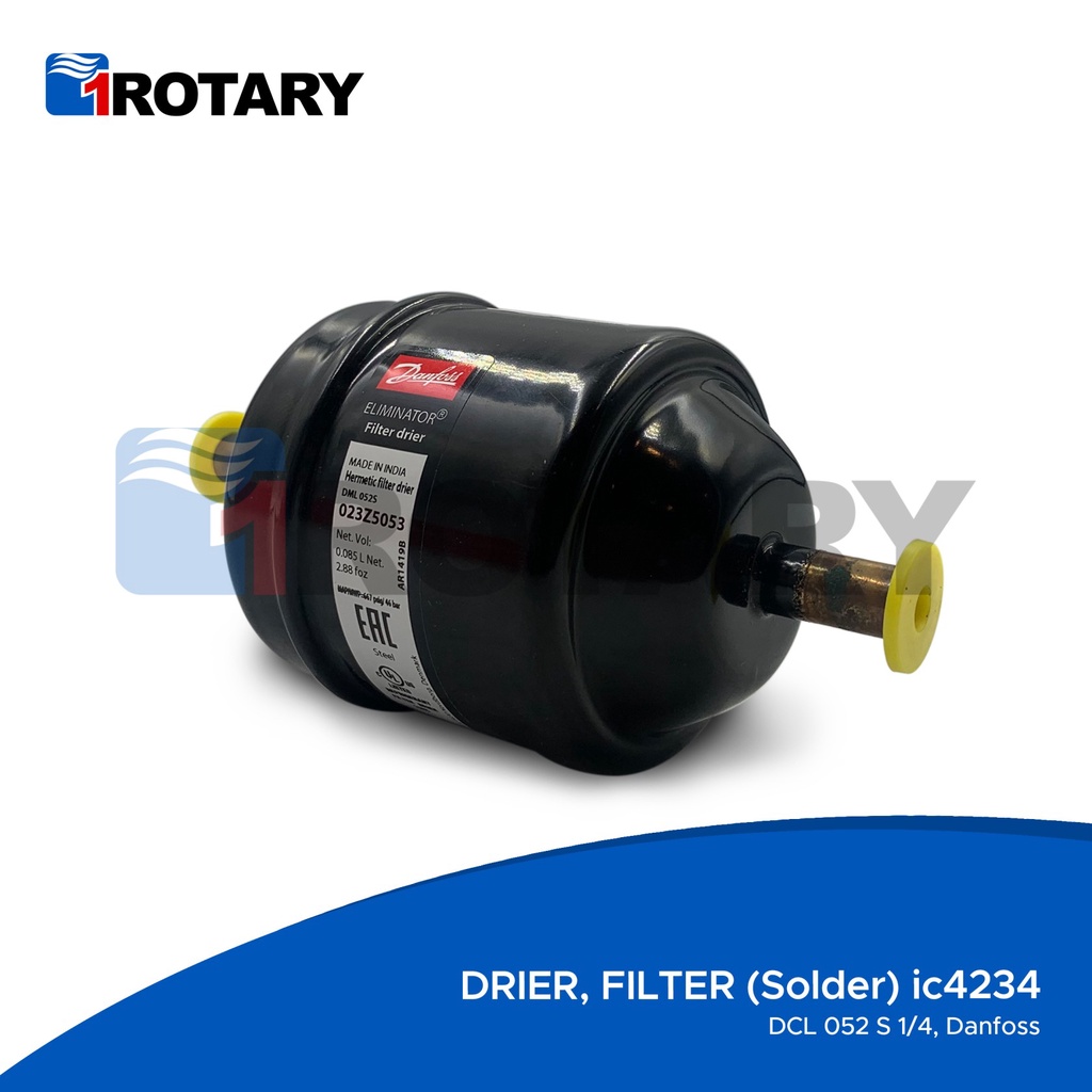 1Rotary DRIER FILTER SOLDER DCL 052 S 1/4, Danfoss IC4234 | Shopee ...