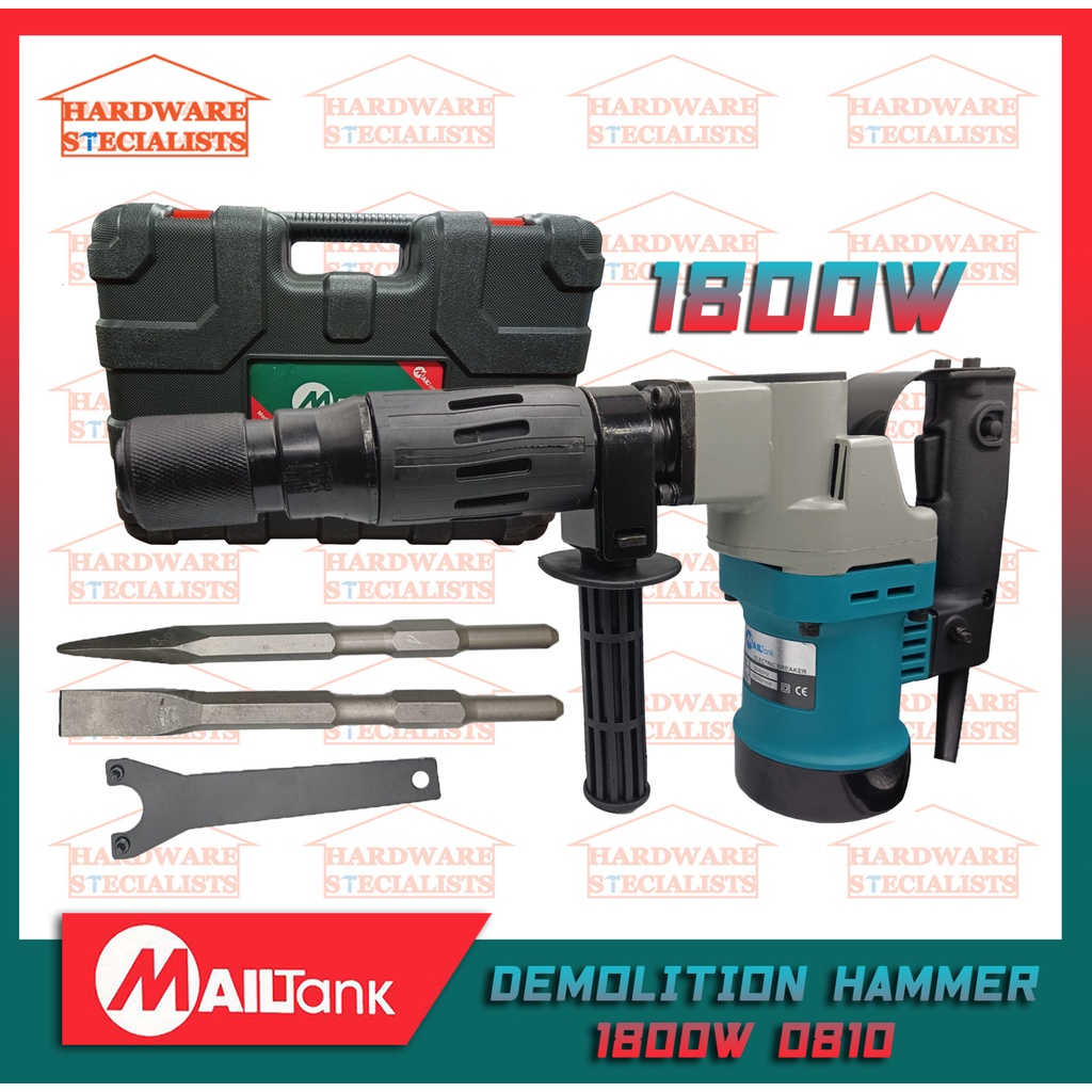 Mailtank Demolition Hammer 1800W SH94 Original Authentic | Shopee ...