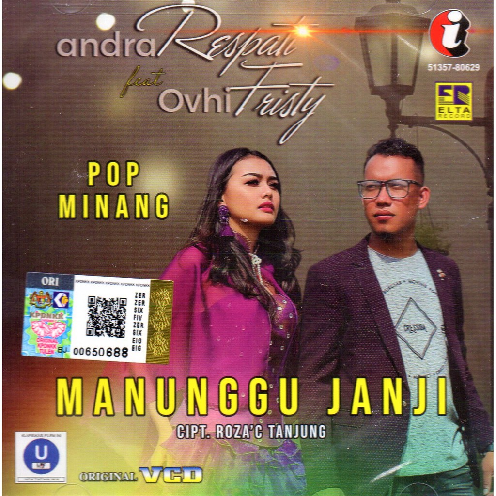 Andra Respati feat Ovhi Firsty - Pop Minang Manunggu Janji ( KARAOKE ...