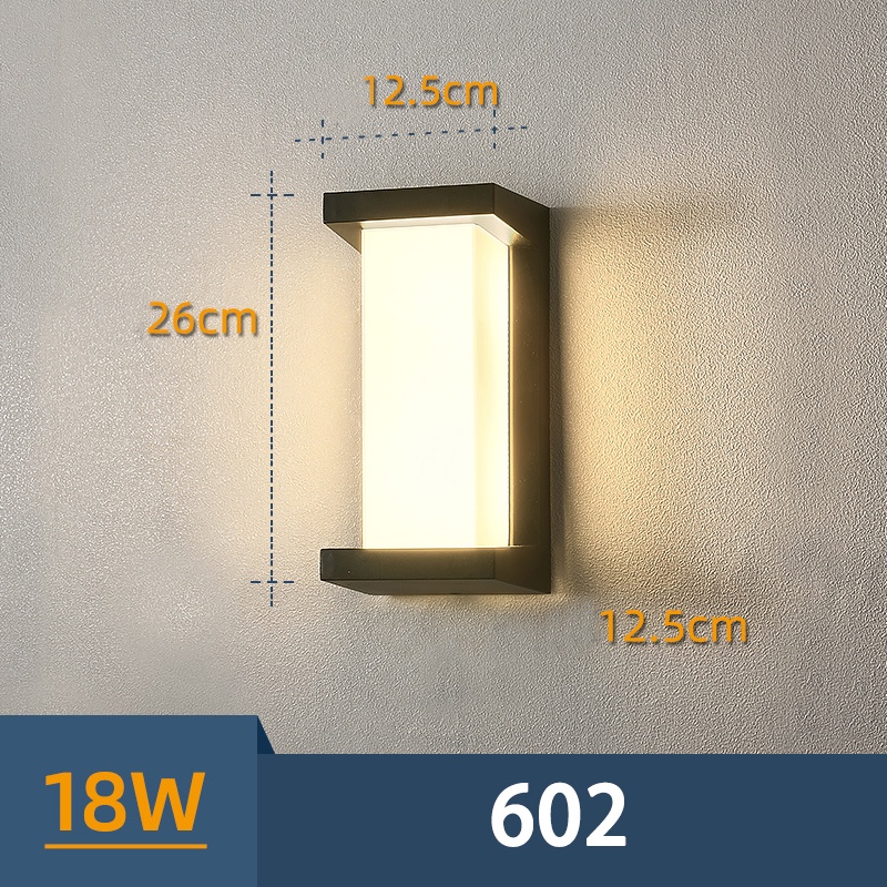 (on hand)Wall Light Modern Outdoor Lighting Lights Waterproof Wall Lamp ...