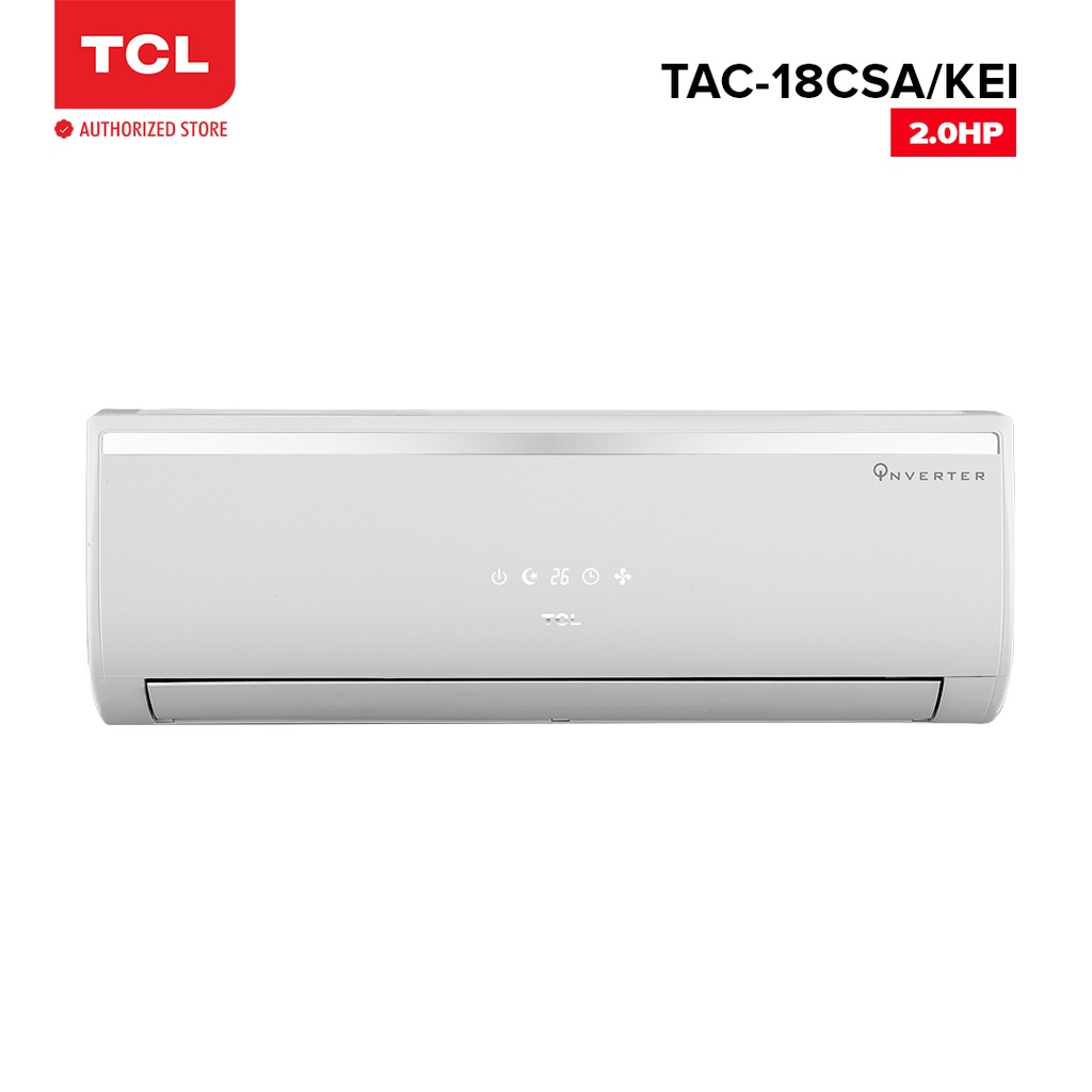 TCL 2HP Inverter Aircon Split-type Air Conditioner (TAC-18CSA/KEI ...