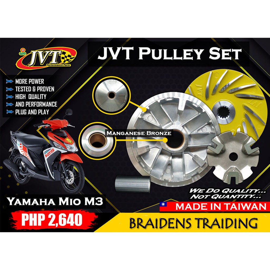 JVT MIO I 125/ MIO M3 PULLEY SET | Shopee Philippines