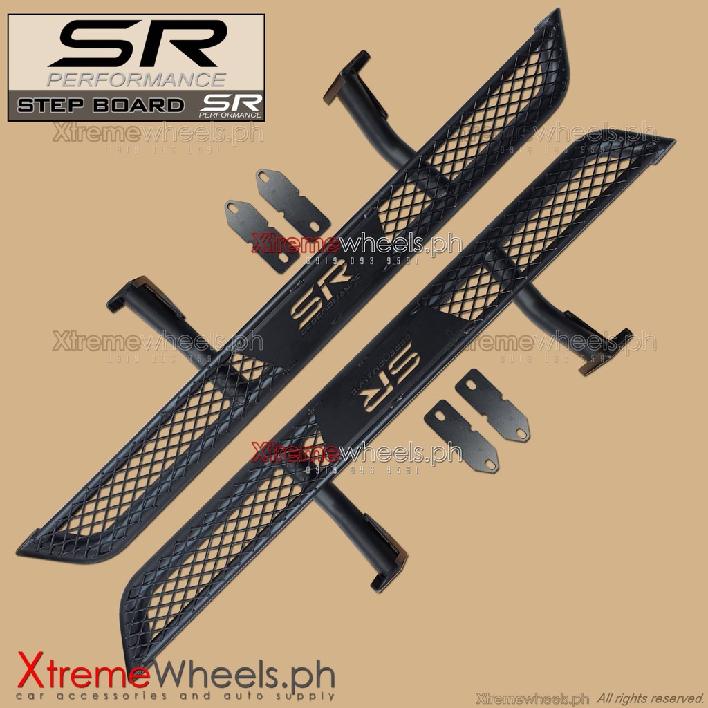 Mitsubishi Montero 2008-2015 Hard Steel Stepboard / Step board SR ...