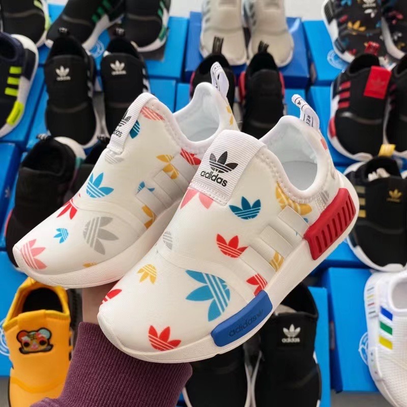 Ready Stock *AD NMD slip-on kids shoes baby shoes baby toddler shoes ...