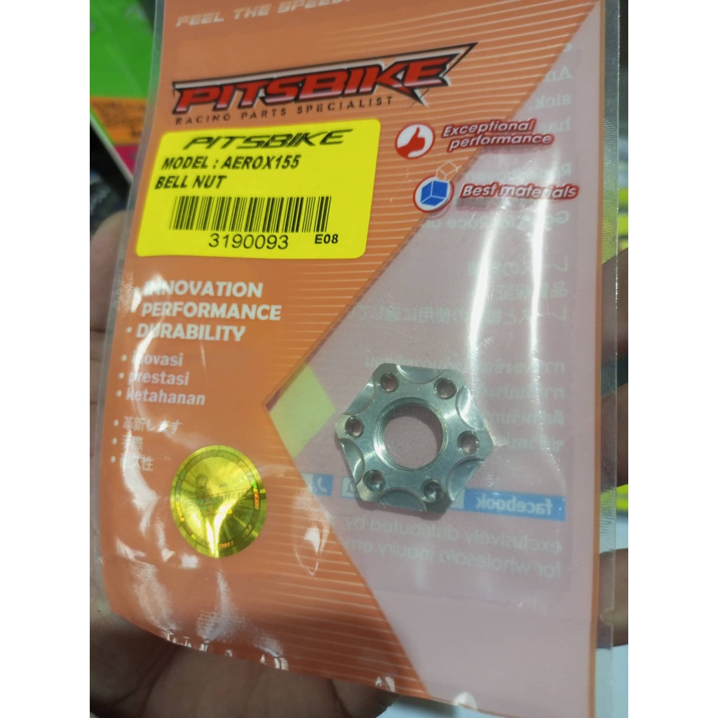 PITSBIKE PULLEY NUT BELL NUT AEROX NMAX M3 | Shopee Philippines
